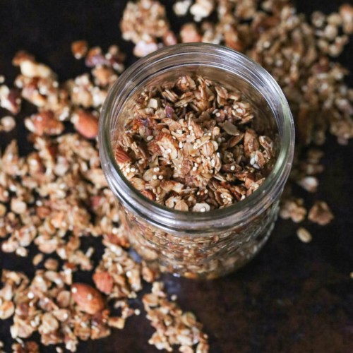 Casual Friday: Sesame and Black Pepper Granola - Domesticate ME