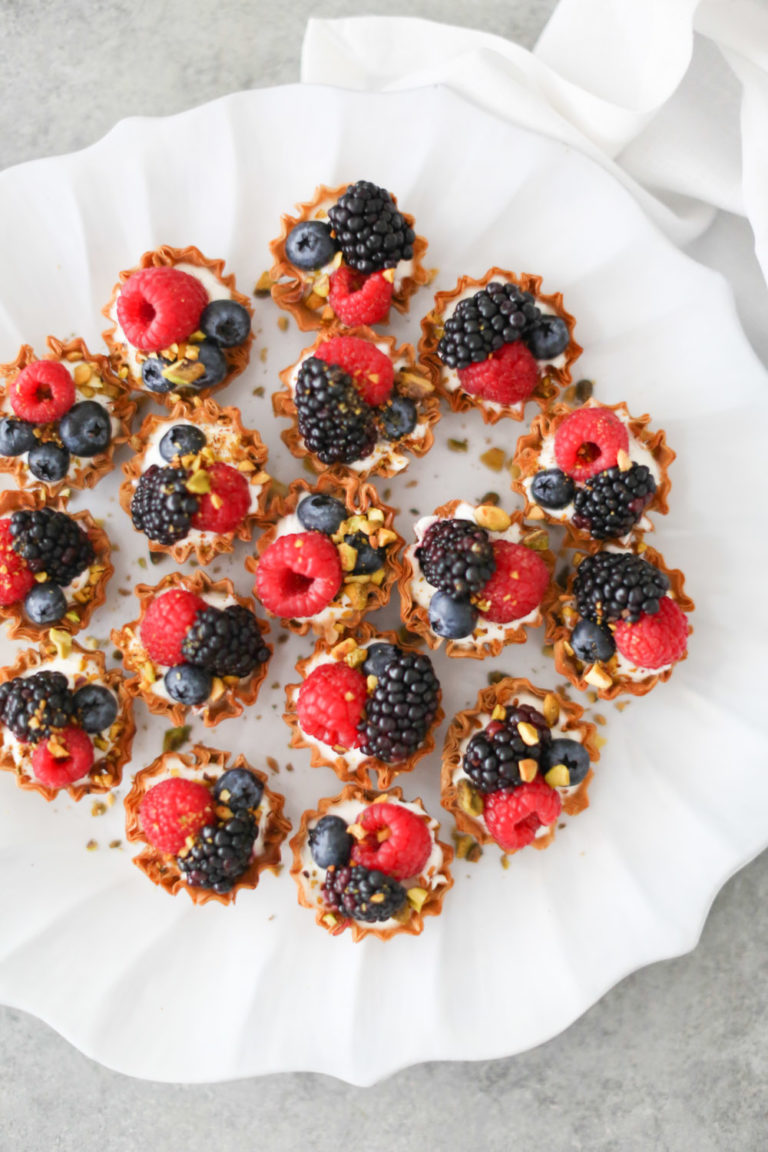 Easy Berry Tartlets - Domesticate ME