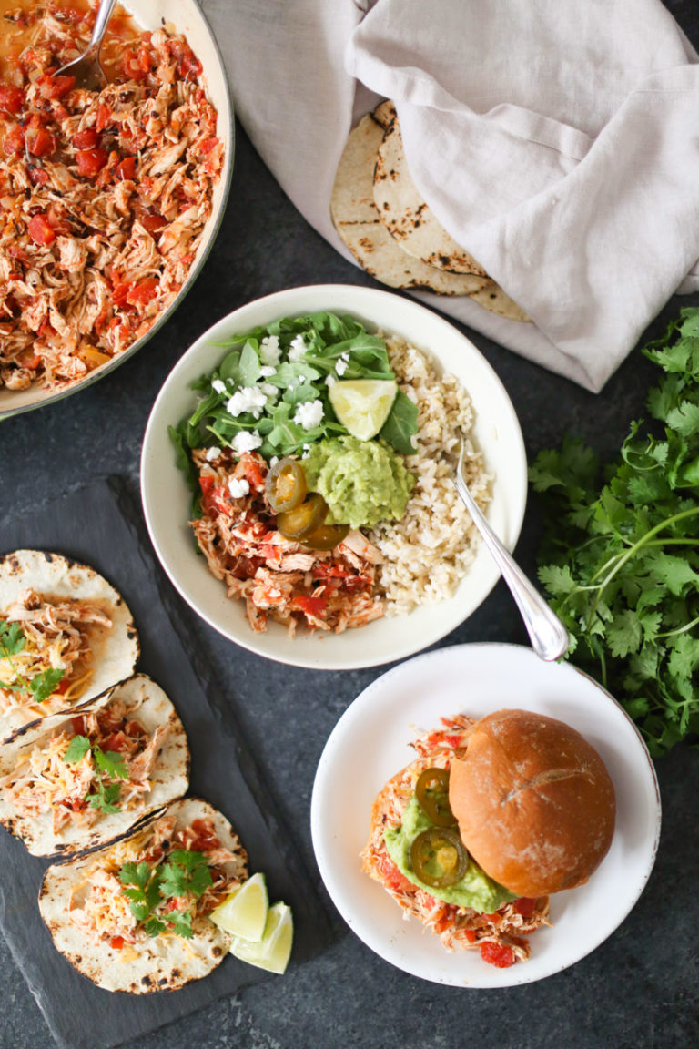 Easy Shredded Chipotle Chicken - Domesticate ME