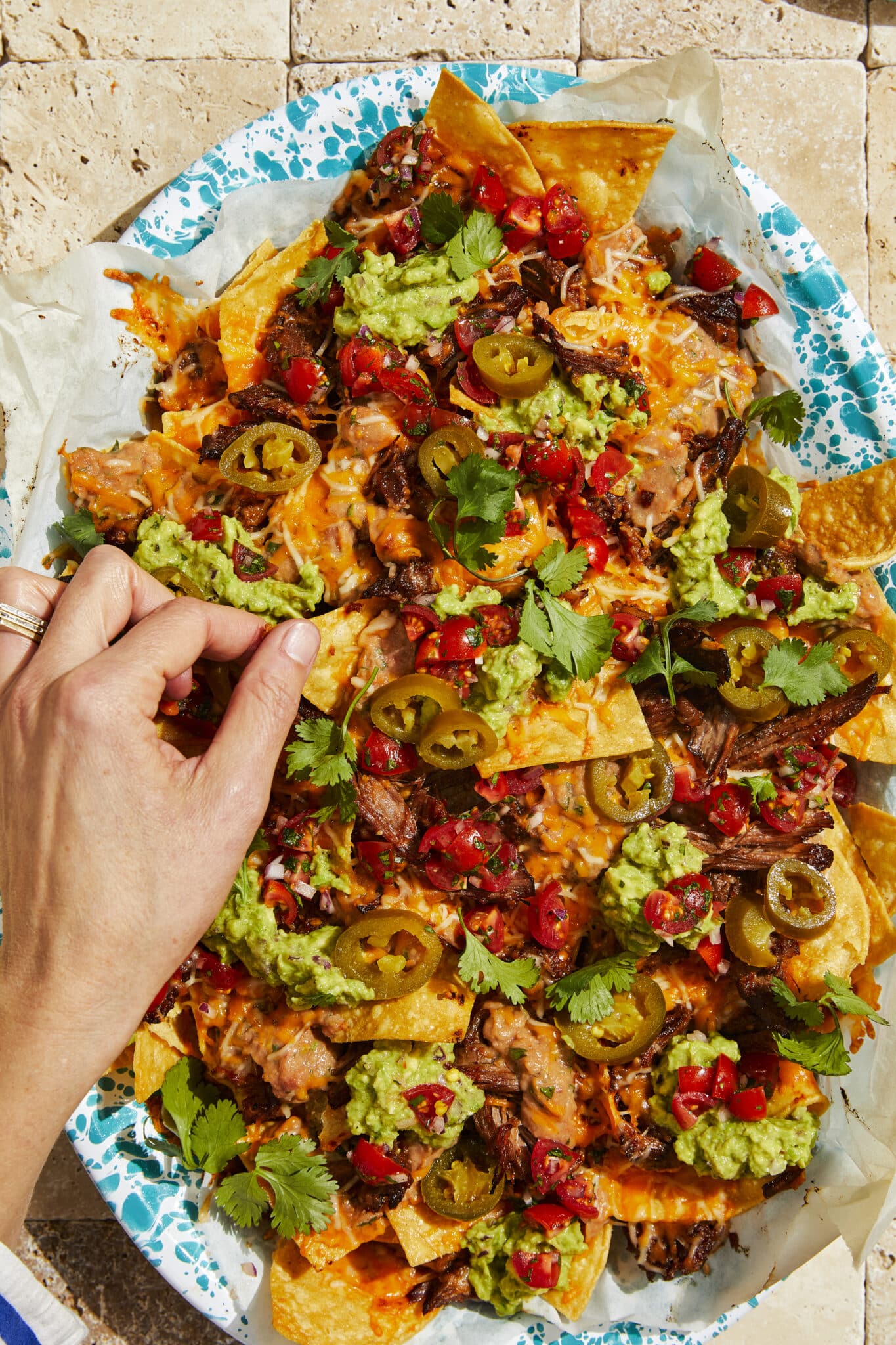 Braised BBQ Short Rib Nachos - Domesticate ME